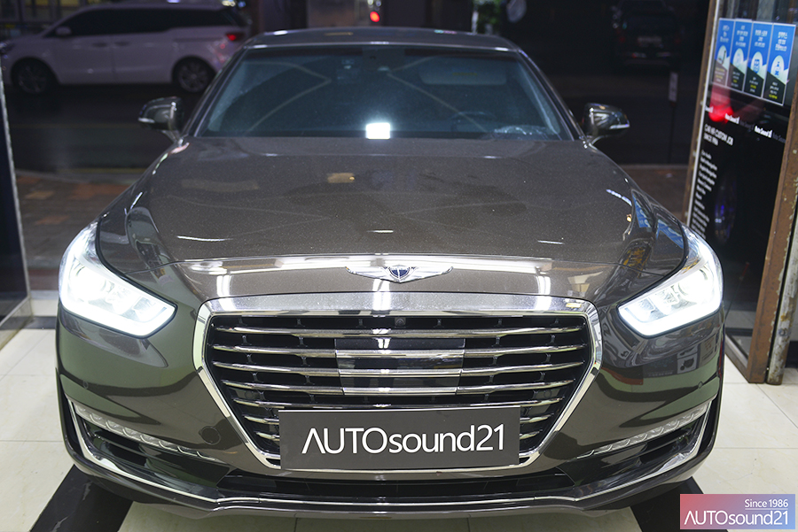 현대 제네시스 EQ900 2016년식 핸드메이드 스피커 DATASAT 구성으로 출퇴근이 행복한 카오디오 라이프를 즐겨보세요.