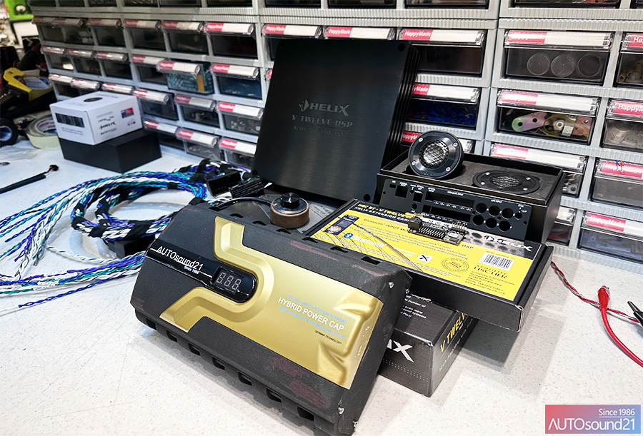 BMW X6 M50i 2022년식 B&W 옵션 눌러버리기! 헬릭스 V12 DSP MK2 + 잭바이잭 전용 케이블 + 포칼 베릴륨 트위터 장착합니다.