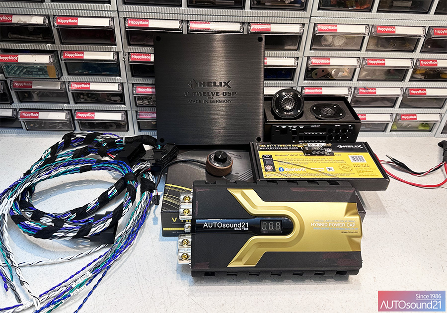 BMW X6 M50i 2022년식 B&W 옵션 눌러버리기! 헬릭스 V12 DSP MK2 + 잭바이잭 전용 케이블 + 포칼 베릴륨 트위터 장착합니다.