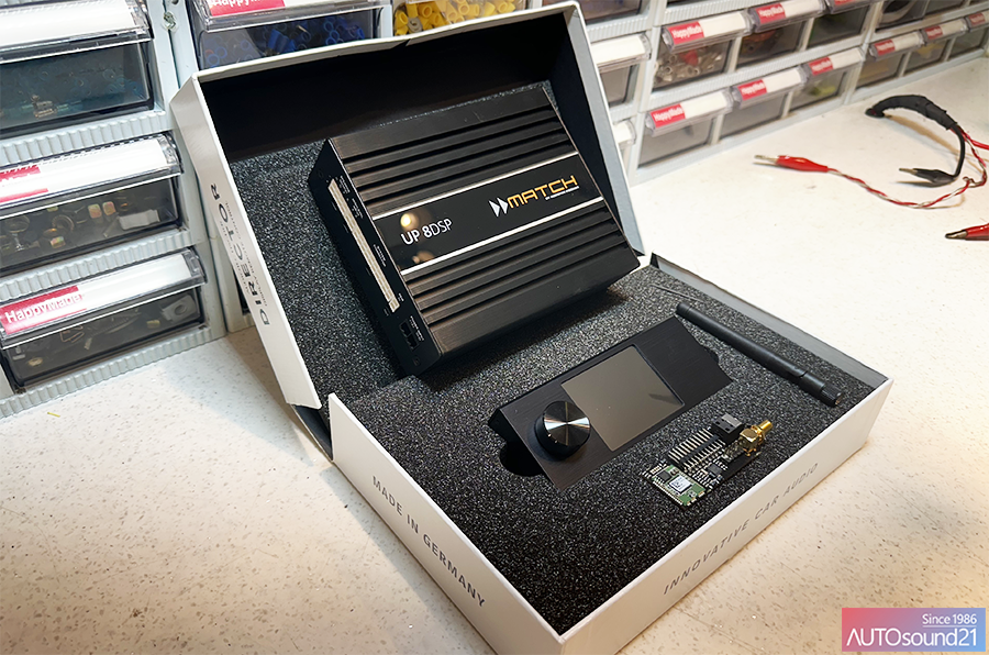 기아 모닝 2018년식 중국산 DSP 탈거! 독일의 MATCH UP8 DSP + 디렉터 컨트롤러 + 헬릭스 블루투스를 장착합니다.