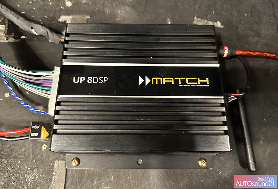 기아 모닝 2018년식 중국산 DSP 탈거! 독일의 MATCH UP8 DSP + 디렉터 컨트롤러 + 헬릭스 블루투스를 장착합니다.